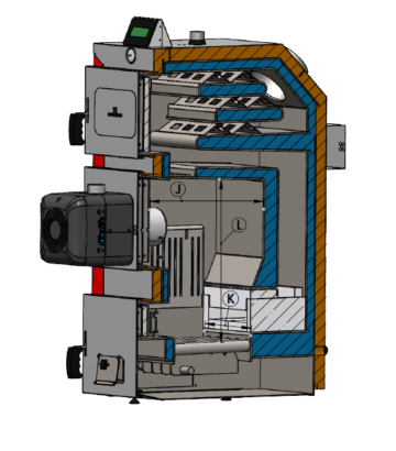 DrewKo Plus - kocioł 5 klasy na pellet drzewny | Kotłospaw